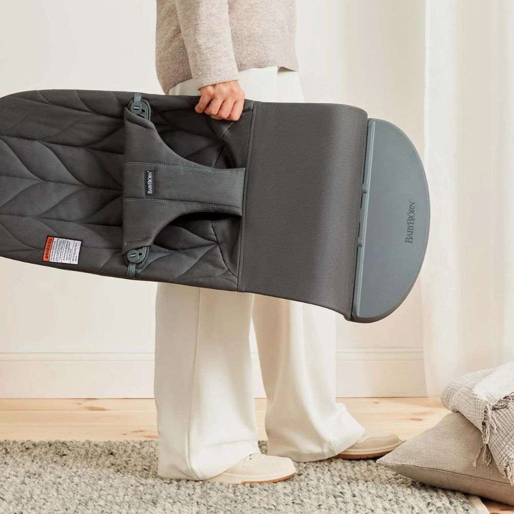 BabyBjorn - Balansoar din tesatura matlasata cu aspect delicat de ...