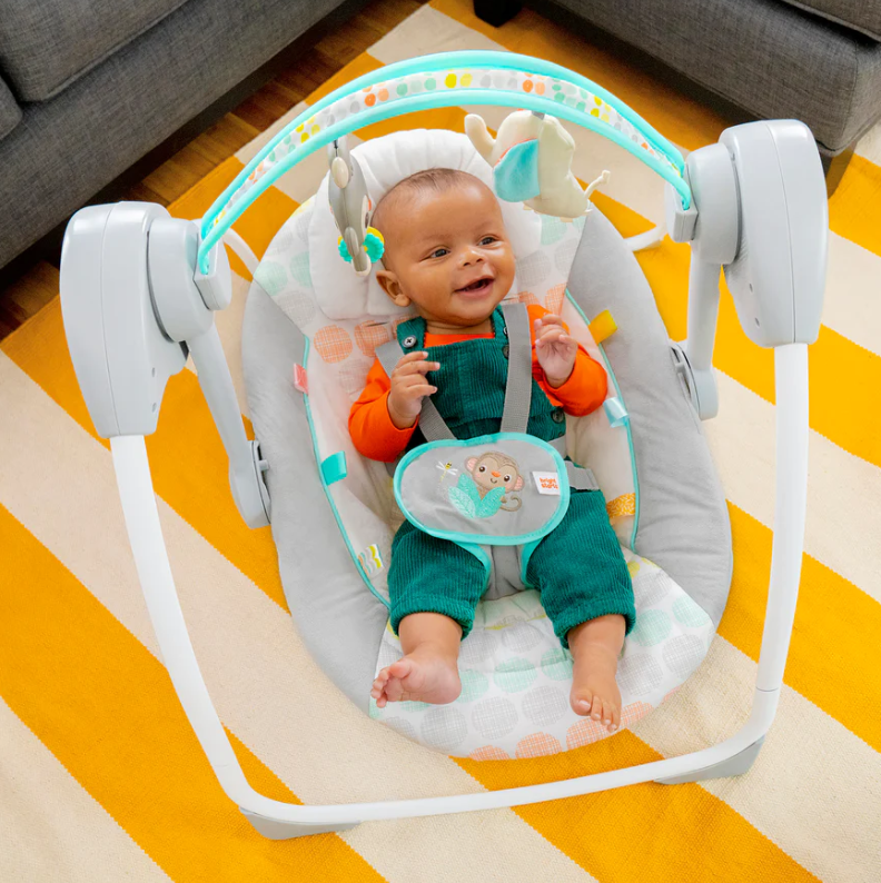 Bright Starts - Leagan portabil Whimsical Wild — Petit Bebe