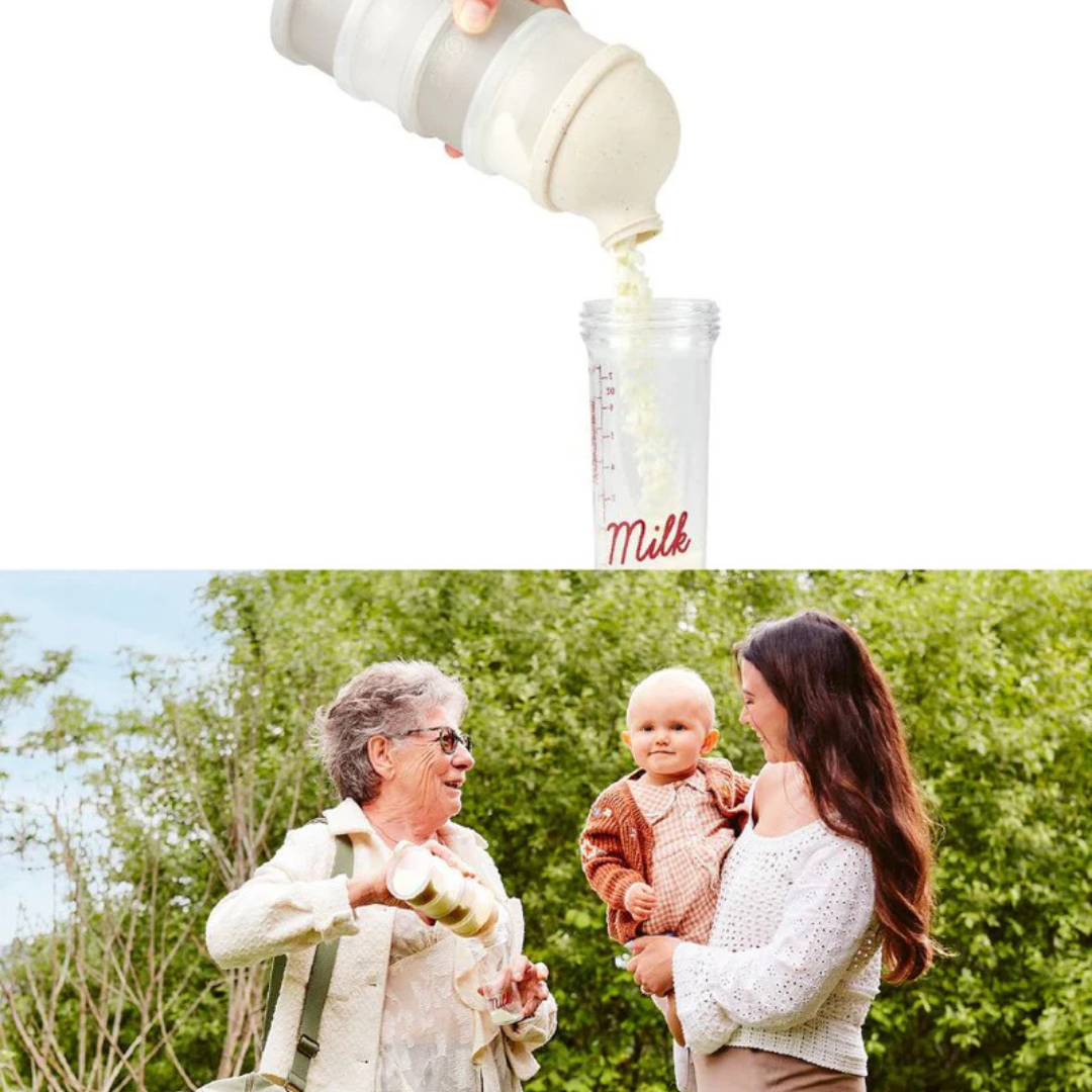 Dozator lapte praf Babymoov Babydose Mineral Sand — Petit Bebe